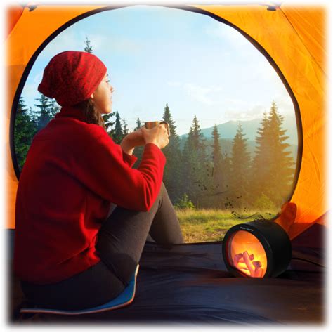 SideDeal Tech Theory Fireplace Bluetooth Wireless Speaker