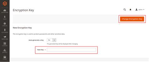 Magento 2 Encryption Key Via Admin Dashboard Magecurious