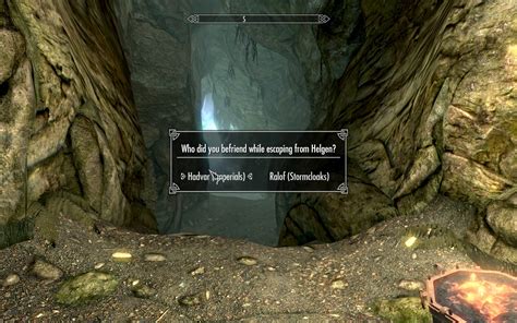 Skip The Opening Video Vanilla Helgen Cave Exit Start At Skyrim Special