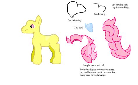 Flutter Pony Template By ZeldaTheSwordsman On DeviantArt