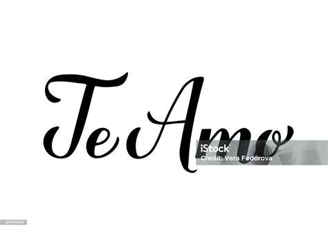 테 아모 서예 손 글자 스페인어로 비문을 사랑해요 발렌타인 데이 타이포그래피 포스터 배너 엽서 인사말 카드 티셔츠 로고 디자인 전단지 스티커 등을 위한 벡터 템플릿 14