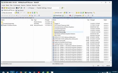 Accessing My Personal Cloud Using Winscp Youtube