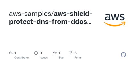 GitHub Aws Samples Aws Shield Protect Dns From Ddos Blog Post