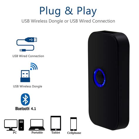 2D Barcode Scanner Bluetooth Symcode 1D 2D Bluetoo Vicedeal