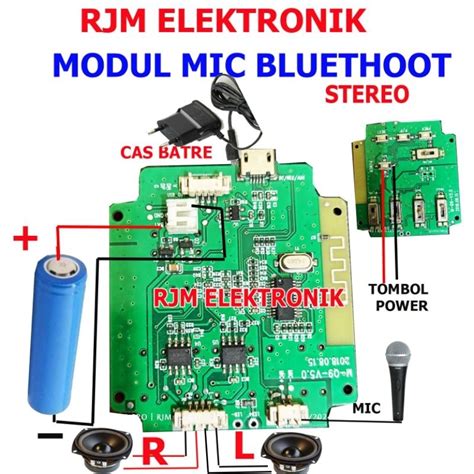Technician Special Stereo Bluetooth Mic Module Shopee Malaysia
