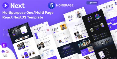 Next Multi Purpose React Nextjs Template By Kathbirali Themeforest