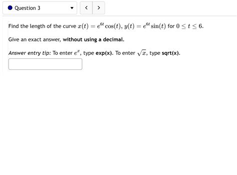 Solved Find The Length Of The Curve Chegg