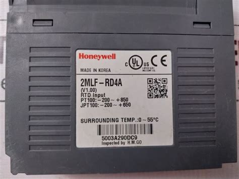 Honeywell 2mlf Rd4a Rtd Input Module Aeliya Marine
