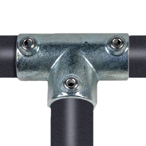 Three Socket Tee 48 3mm The Bollard Shop