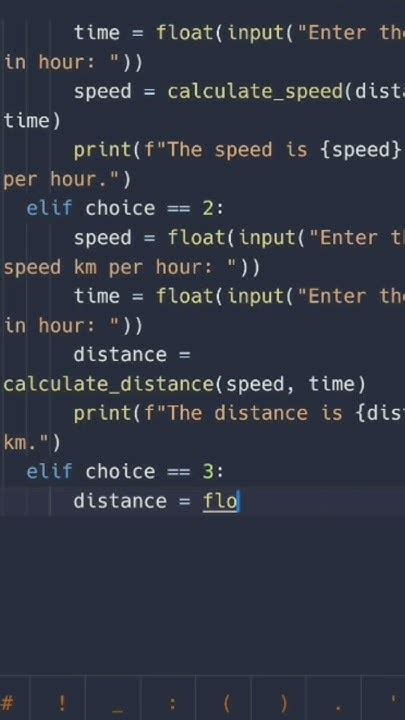 python speed distance time calculator calculate tad effortlessly python coding