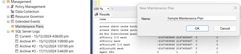 Configuring Maintenance Plans In Sql Server Sqlservercentral