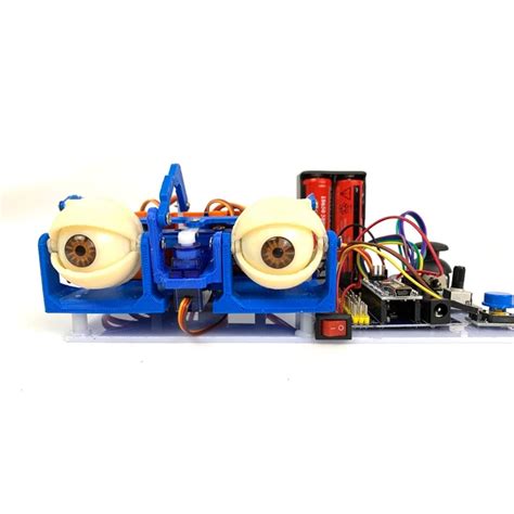 Joystic Control Robotic Eye For Arduino Nano 6 DOF Bionic Robot S