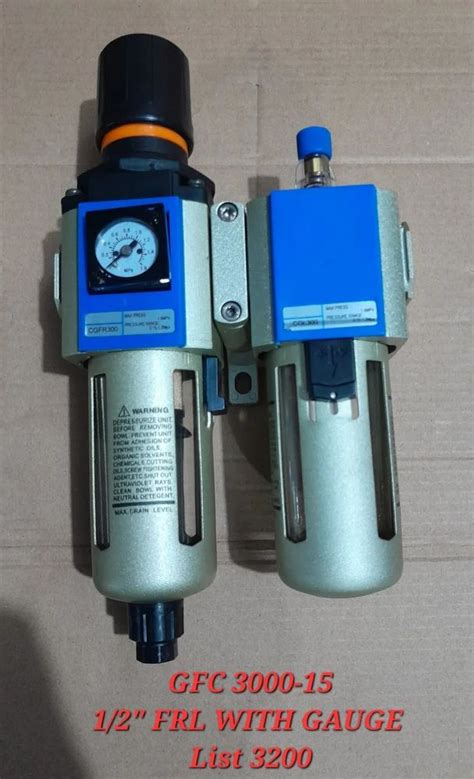 Gfc 3000 15 Frl Gauge Air Filter Regulator At ₹ 3000 Piece एयर फिल्टर रेगुलेटर In New Delhi