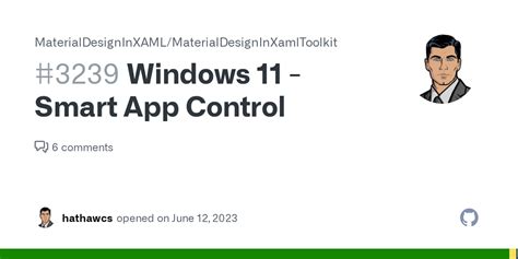 Windows 11 Smart App Control · Issue 3239 · Materialdesigninxaml