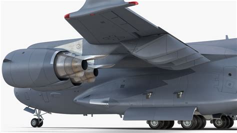 Boeing C17 Globemaster Iii Cargo Door Open 3d Model 139 3ds Blend