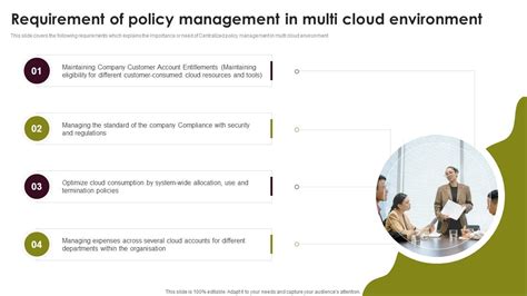 Cloud Computing Scalability Requirement Of Policy Management In Multi Cloud Environment Clipart Pdf