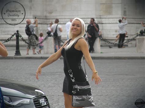 Candid Street In Paris Voyeur Videos