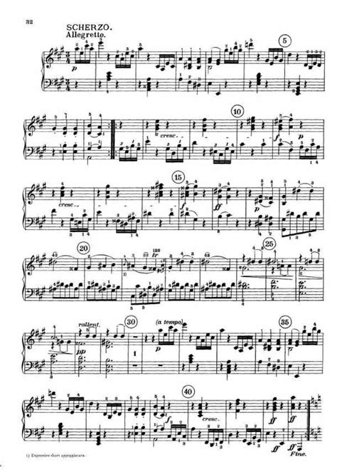 贝多芬 《32首钢琴奏鸣曲》全集 A大调第二奏鸣曲钢琴谱 环球钢琴网