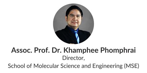 Faculty And Adjunct Professors Mse Vistec Vidyasirimedhi Institute Of Science And Technology