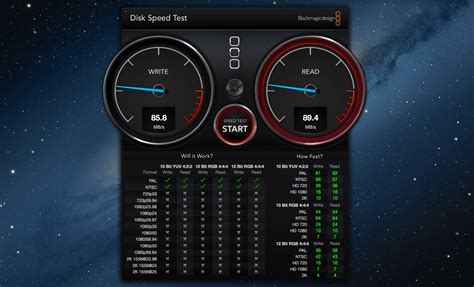 How To Test Your External Drives Speed Using MacOS Using Blackmagic Disk Speed Test Setepontos