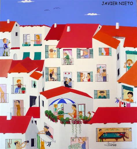 Crucita Guti Rrez Segovia Mis Amigos Pintores Javier Nieto