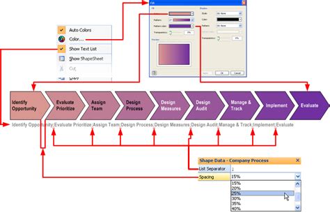 Stencil Visio Arrow