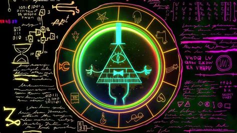 Animated Rgb K Wallpaper Gravity Falls Audio Responsive Gravity Falls Gravity Falls Bill