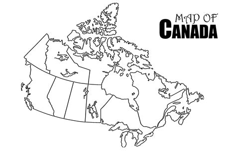 Canada Map Drawing At Explore Collection Of Canada