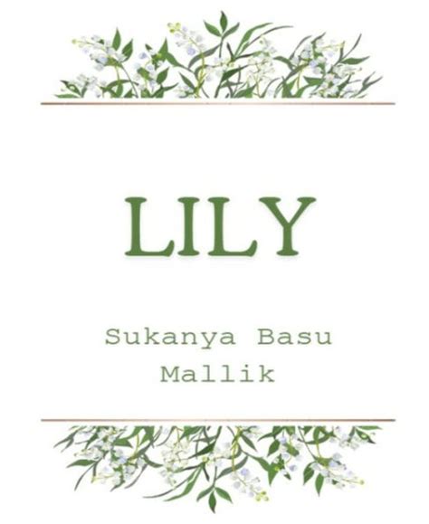 Lily By Sukanya Basu Mallik Ebook Barnes And Noble®