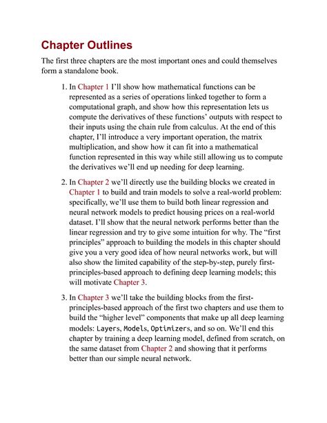 Deep Learning From Scratch Building With Python From First Principlespdf