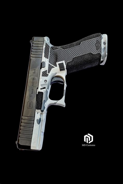 L2ds New Glock Offering Featuring Md Customs Hybrid Grip Package And Fdezwerx Cerakote R Glocks