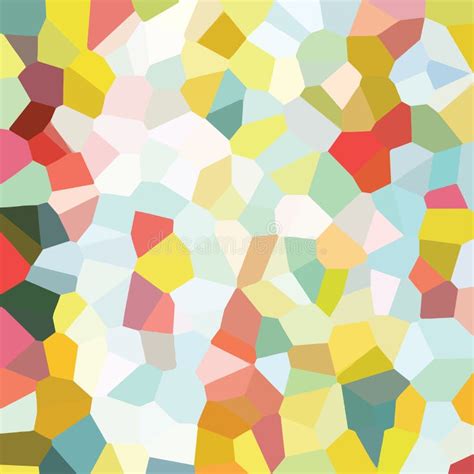 Modern Geometric Seamless Pattern Vector Abstract Mosaic Pattern Stock