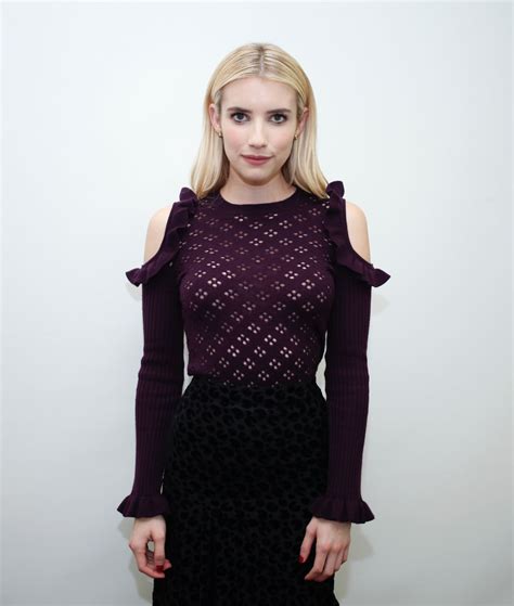 Emma Roberts At ‘scream Queens Press Conference In Los Angeles 1007