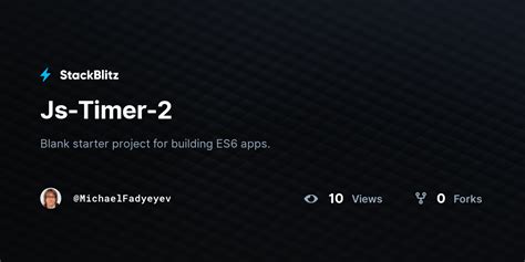 js timer 2 stackblitz