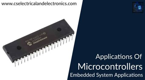Applications Of Microcontrollers Embedded System Applications