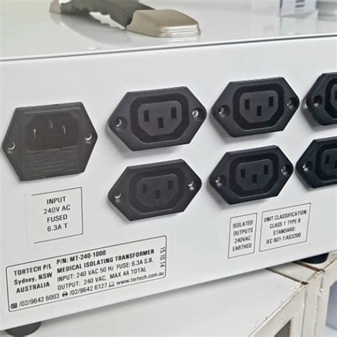 Medical Isolation Transformer Tortech Pty Ltd