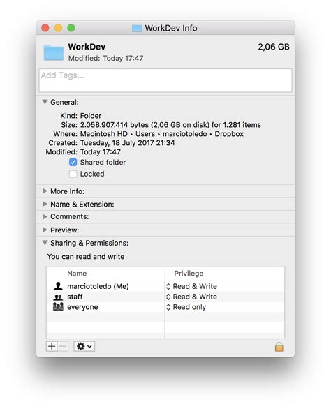 Permission Cant See Dropbox Folder Within Localhost Ask Different