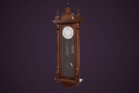 Antique Wall Clock 3d 道具 Unity Asset Store