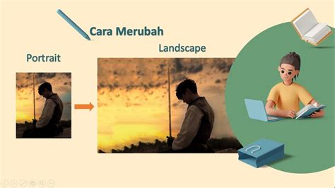 Tutorial Merubah Foto Portrait Menjadi Landscape Youtube