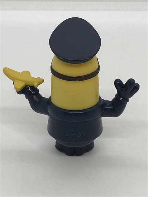 Pilot Minion Holding A Banana Airplane Mcdonalds Happy Meal Toy Vintage Keepsakes