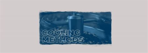 Cooling Method An Essential Step In Coffee Roasting