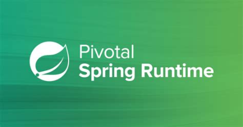Pivotal、openjdkディストリビューションやspring Frameworkの商用サポートを含む「pivotal Spring Runtime」リリース － Publickey