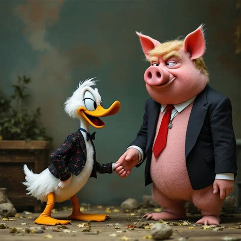 Free Musk Daffy Duck Ai Image 10480754