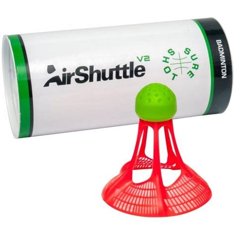 sure shot outdoor badminton shuttle v2 3pk badminton from ransome
