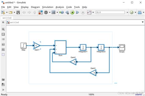 Matlab Simulink建模与仿真 第二章（常用模块库）【上】 Csdn博客