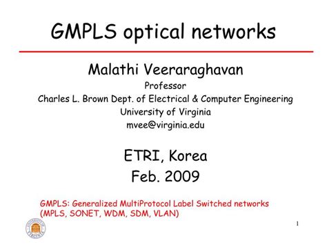 Ppt Gmpls Optical Networks Powerpoint Presentation Free Download Id466384