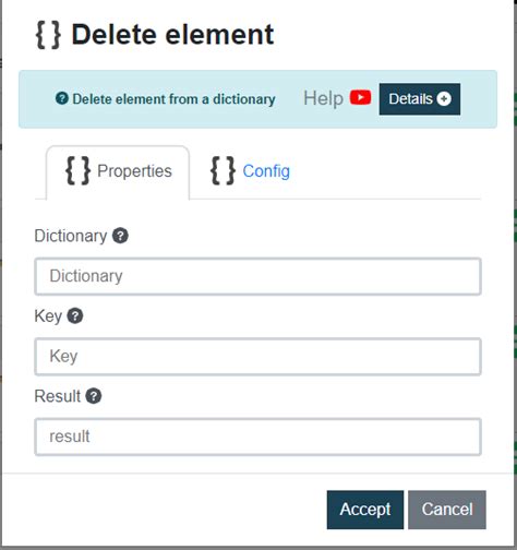 Objetos Eliminar Elemento Rocketbot Docs