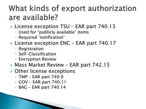Ppt Encryption Export Controls Powerpoint Presentation Free Download