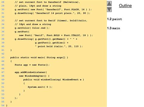 PPT Chapter 28 Java Graphics And Java2D PowerPoint Presentation