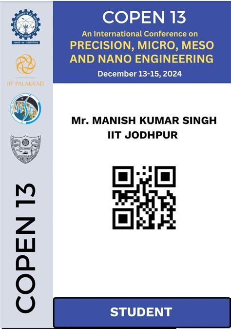 Hello Everyone I Am Excited To Share That I Will Be Attending The 13th International Conference